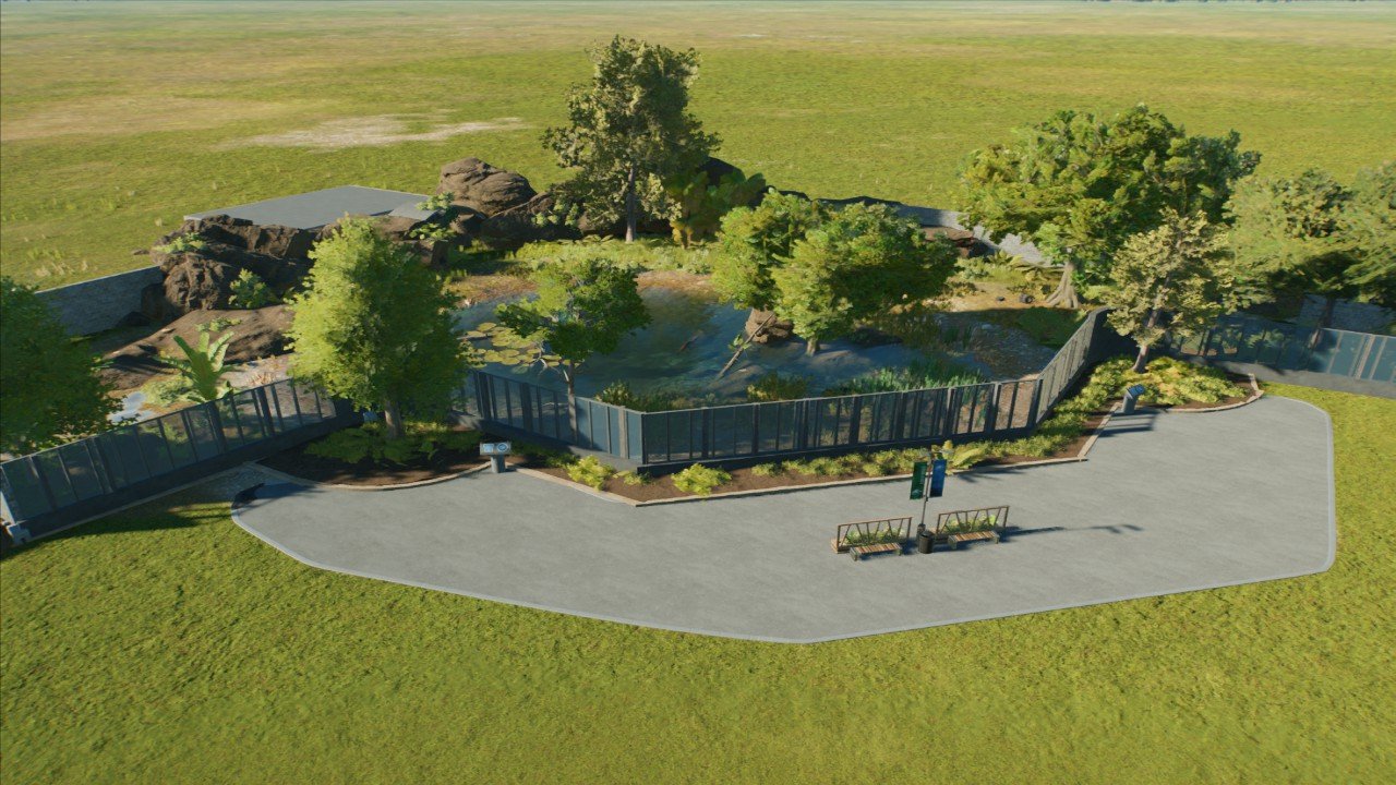 small semi aquativ habitat - Workshop - Jurassic World Evolution 3