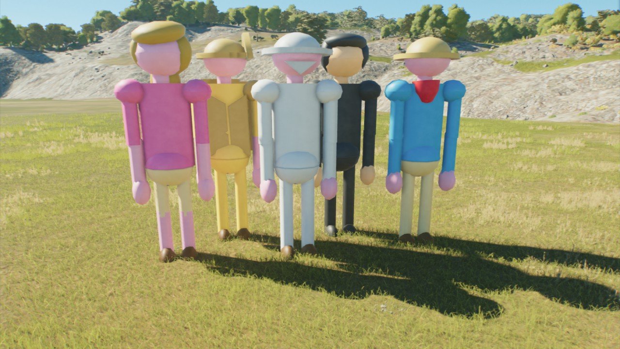 Jurassic Park Characters Pack 1 - Workshop - Jurassic World Evolution 3