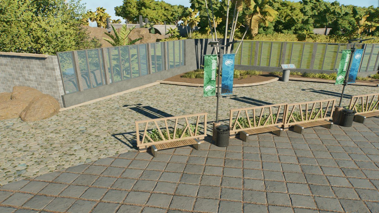 Simple rest area - Workshop - Jurassic World Evolution 3