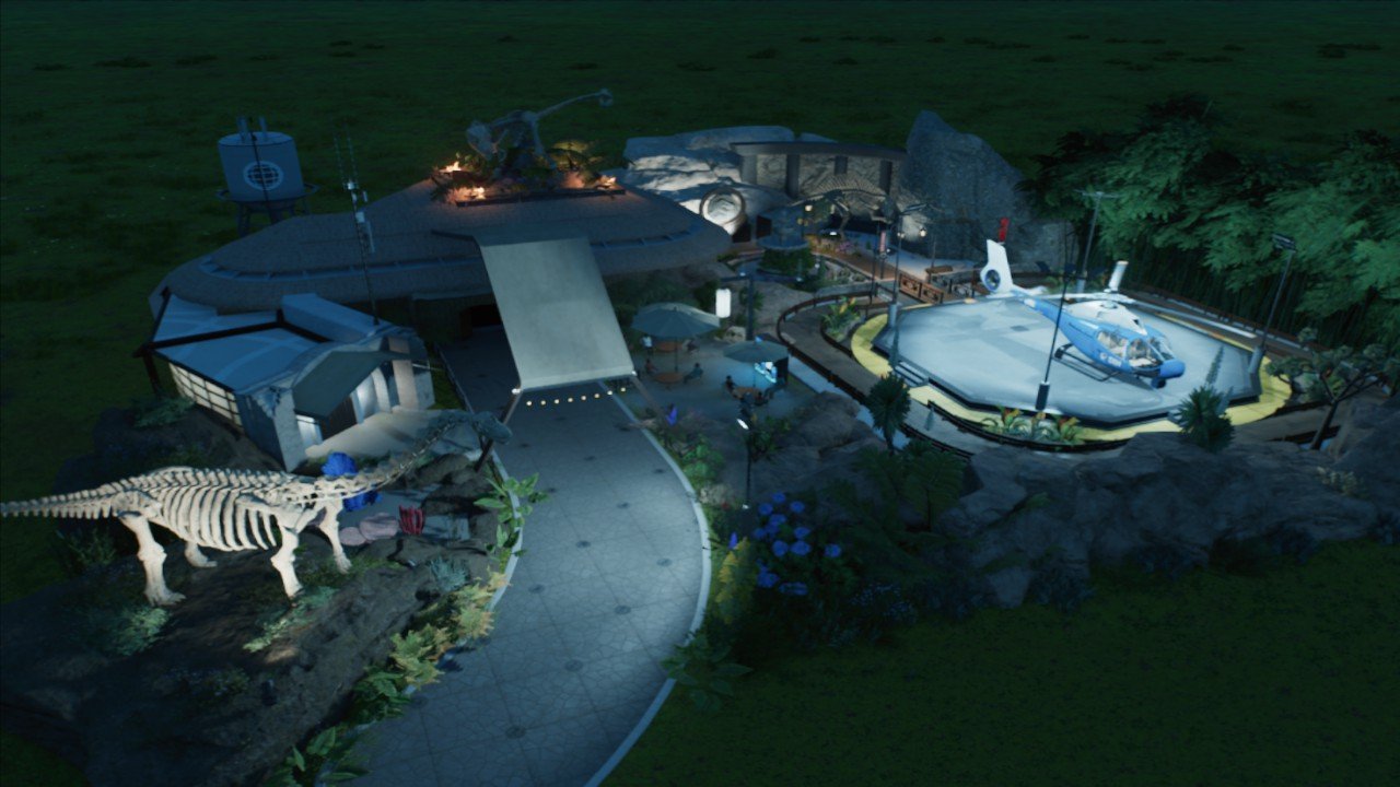 Grand Bones Entryway - Workshop - Jurassic World Evolution 3