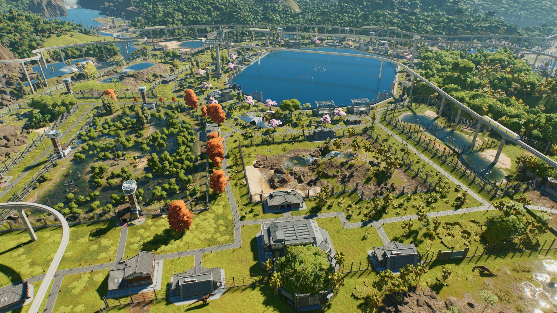 FULL PARK OPERATIONAL - SANDBOX 1993 MAP - Workshop - Jurassic World ...