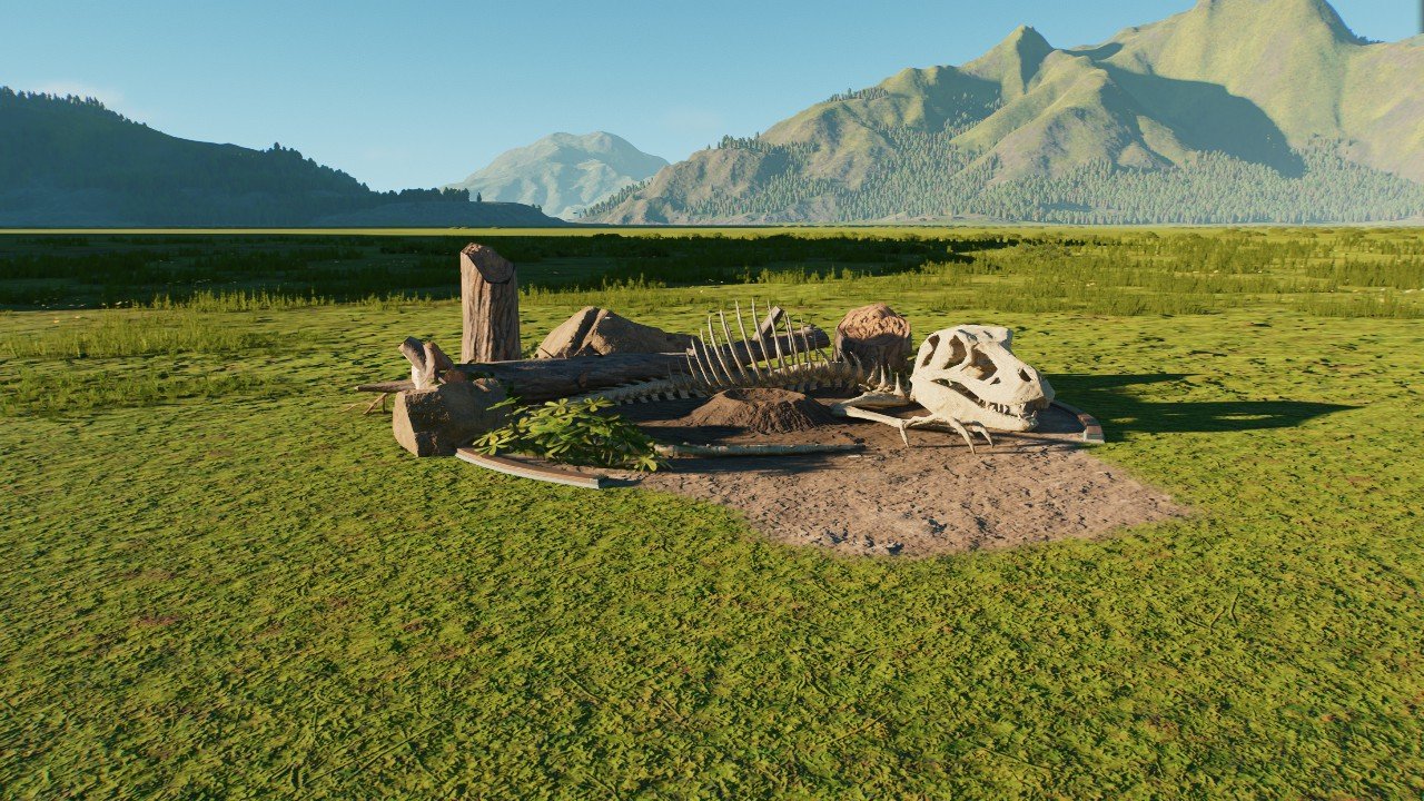 Skeleton medium nest - Workshop - Jurassic World Evolution 3