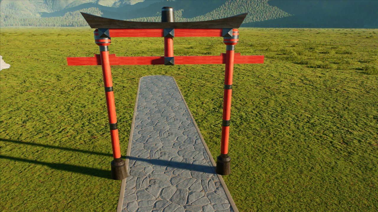 Large Torii Gate - Workshop - Jurassic World Evolution 3