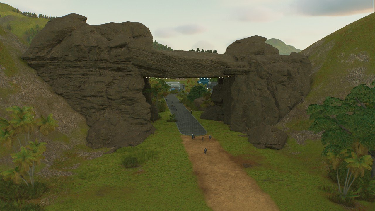 Large Arch rock - Workshop - Jurassic World Evolution 3