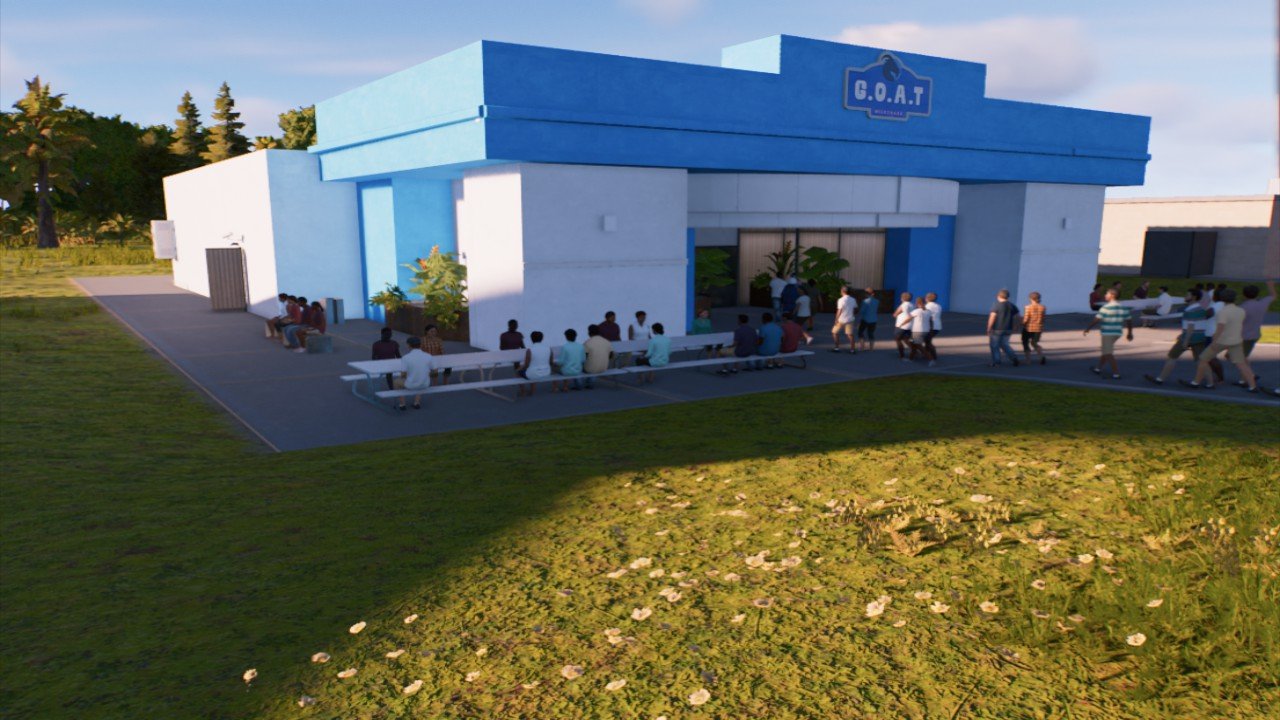 Fast food building JWE - Workshop - Jurassic World Evolution 3