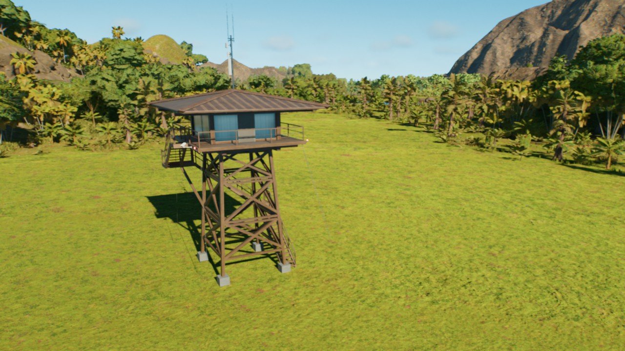 JP Ranger Tower - Workshop - Jurassic World Evolution 3