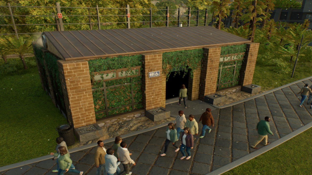 Small classic Restroom - Workshop - Jurassic World Evolution 3