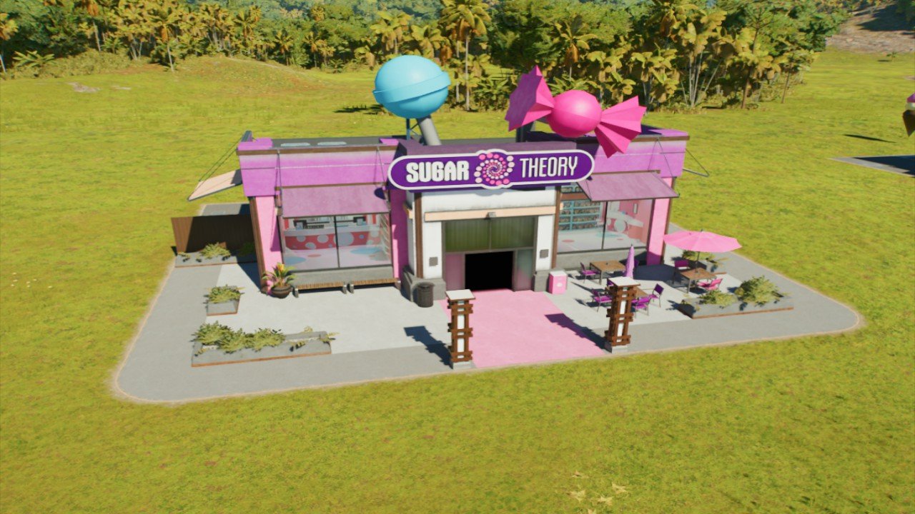 Sugar Theory Small Food Amenity - Workshop - Jurassic World Evolution 3