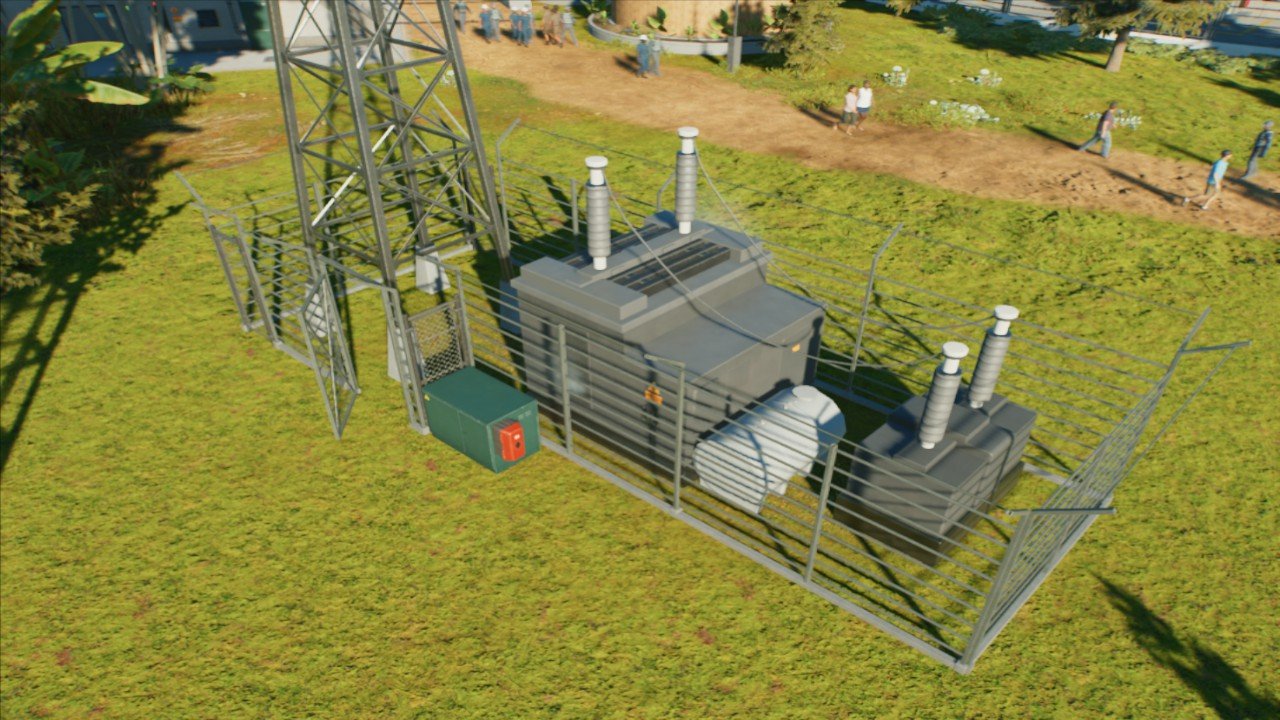 Jurassic Park Substation - Workshop - Jurassic World Evolution 3