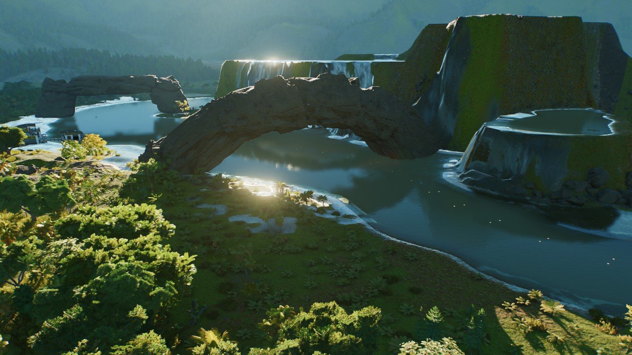 wide rock arch - Workshop - Jurassic World Evolution 3