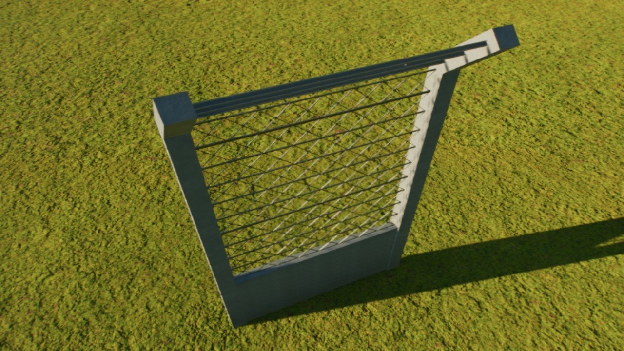 Lagoon fence [The Dinorex Gaming - Workshop - Jurassic World Evolution 3