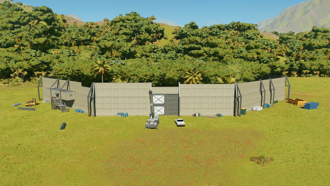Indominus Rex Paddock (2015) - Workshop - Jurassic World Evolution 3