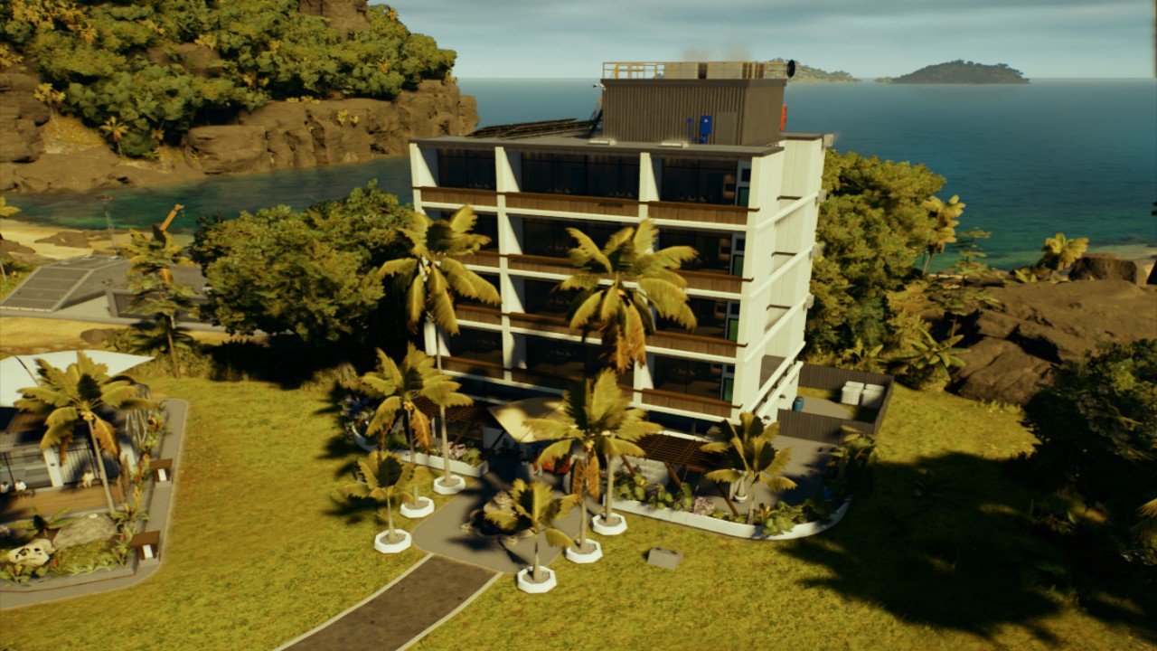Generic Tall Hotel - Workshop - Jurassic World Evolution 3