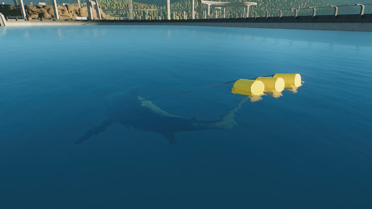 Jaws Barrels - Workshop - Jurassic World Evolution 3