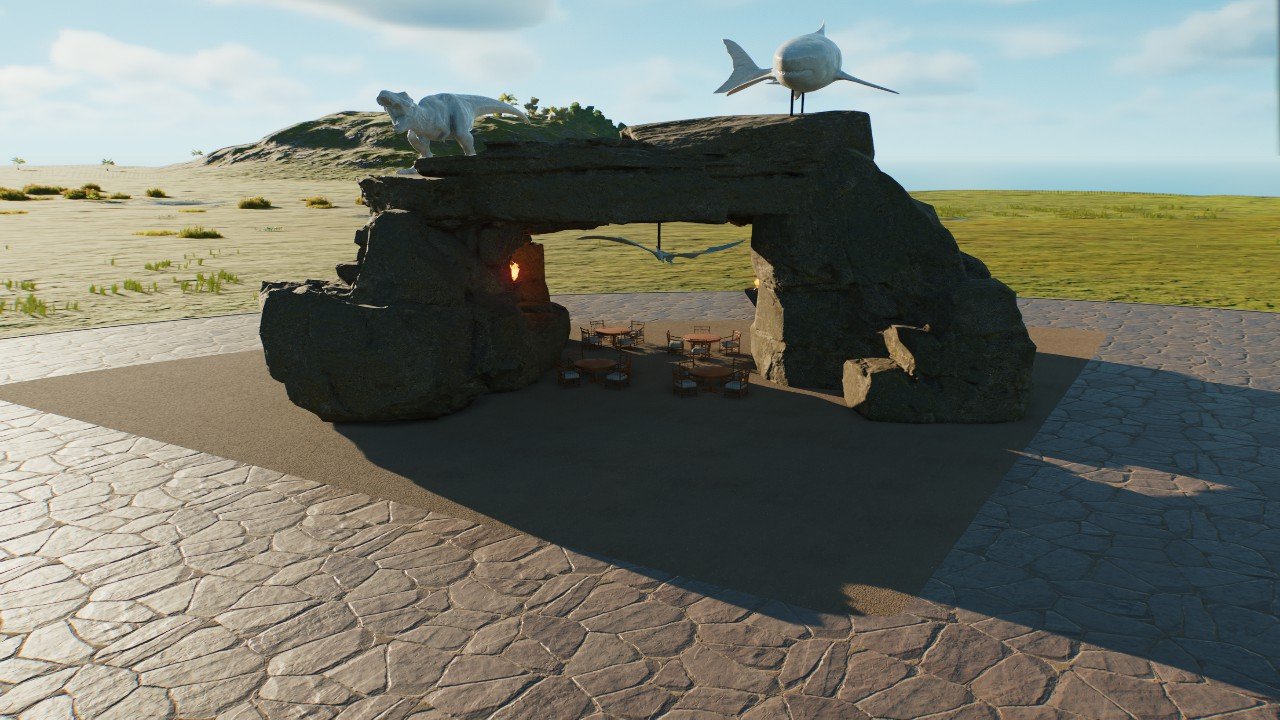 Statue cave - Workshop - Jurassic World Evolution 3