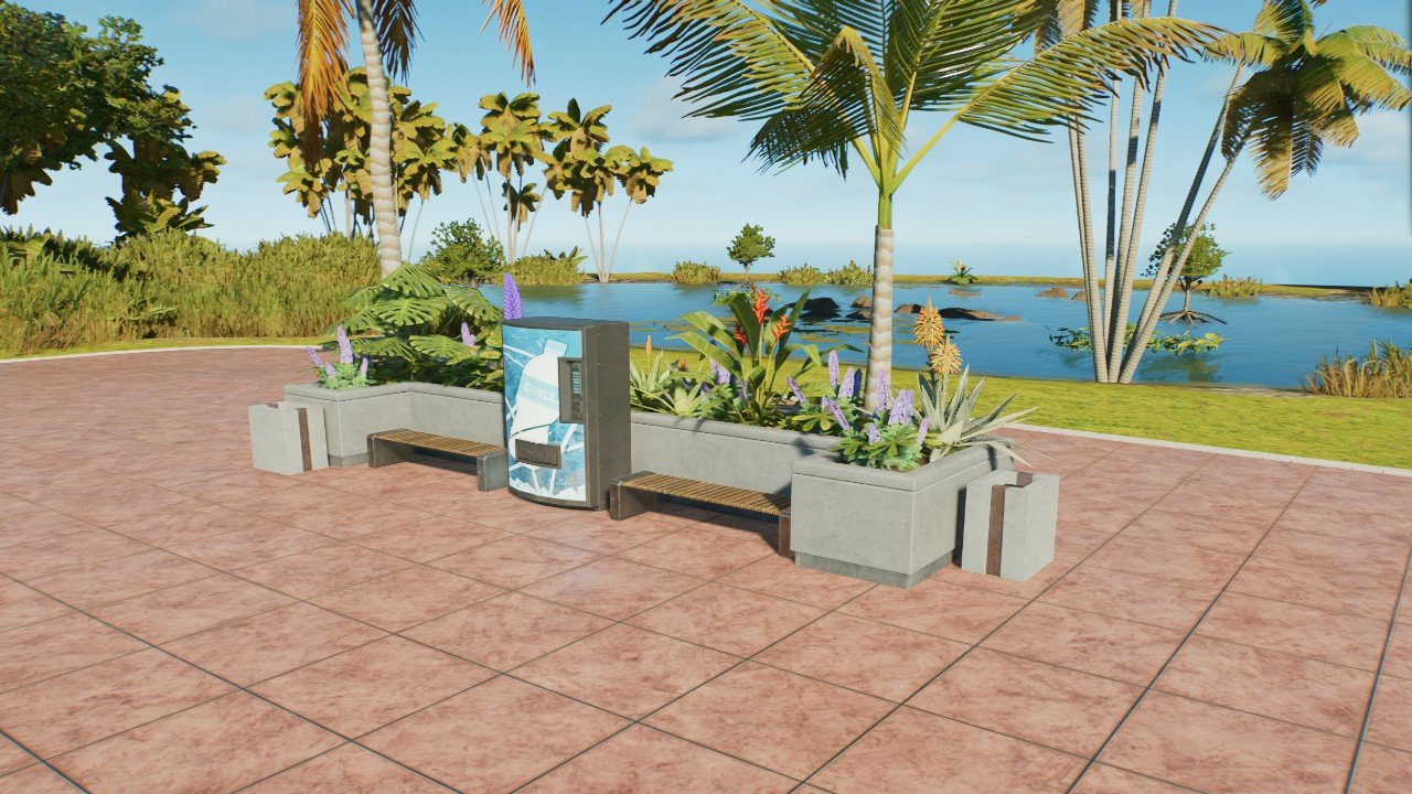 Pequena area de descanso - 创意工坊 - 《侏罗纪世界：进化 3》