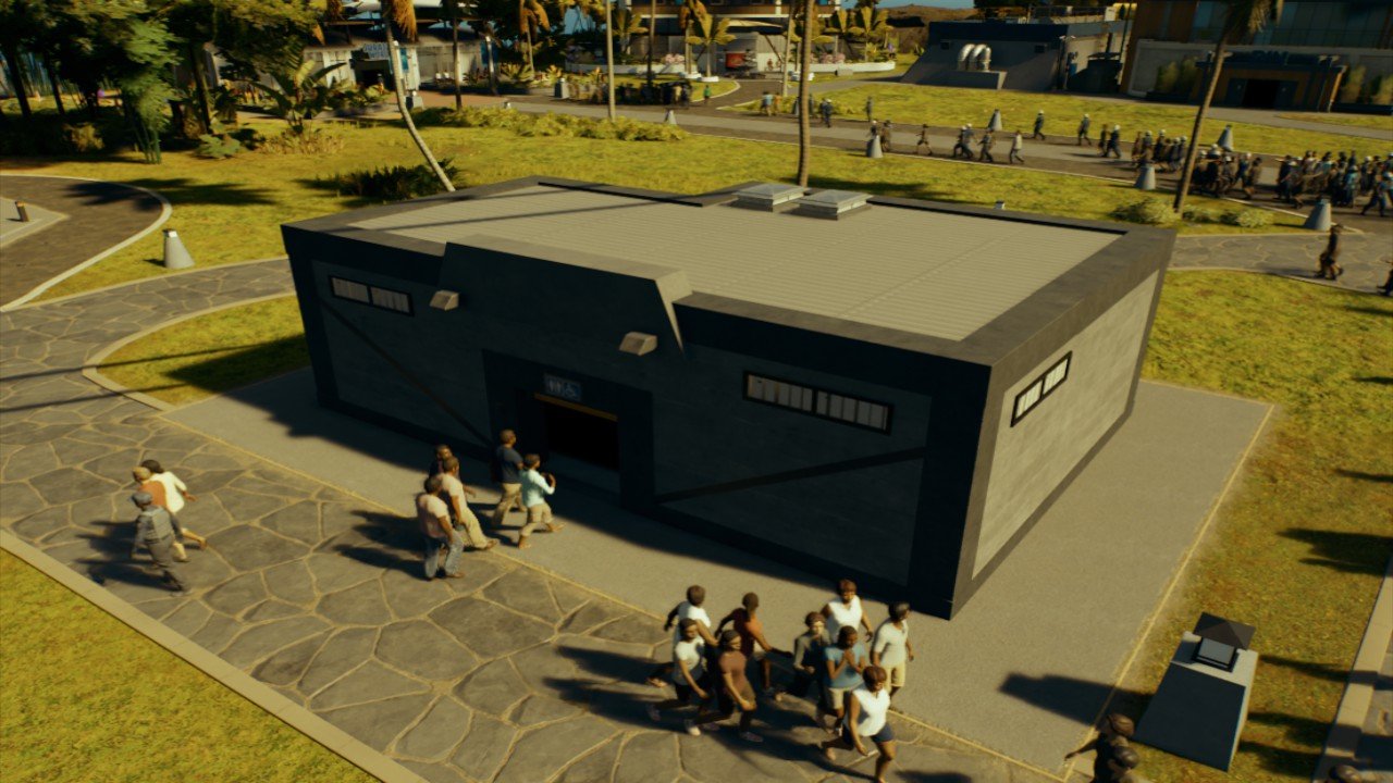 Generic Toilet Block - Jurassic World Evolution 3 mod - Frontier Workshop