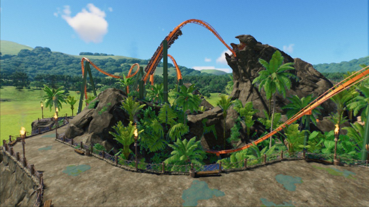 Vulkan B&M Launched Sit Down - Planet Coaster 2 mod - Frontier Workshop