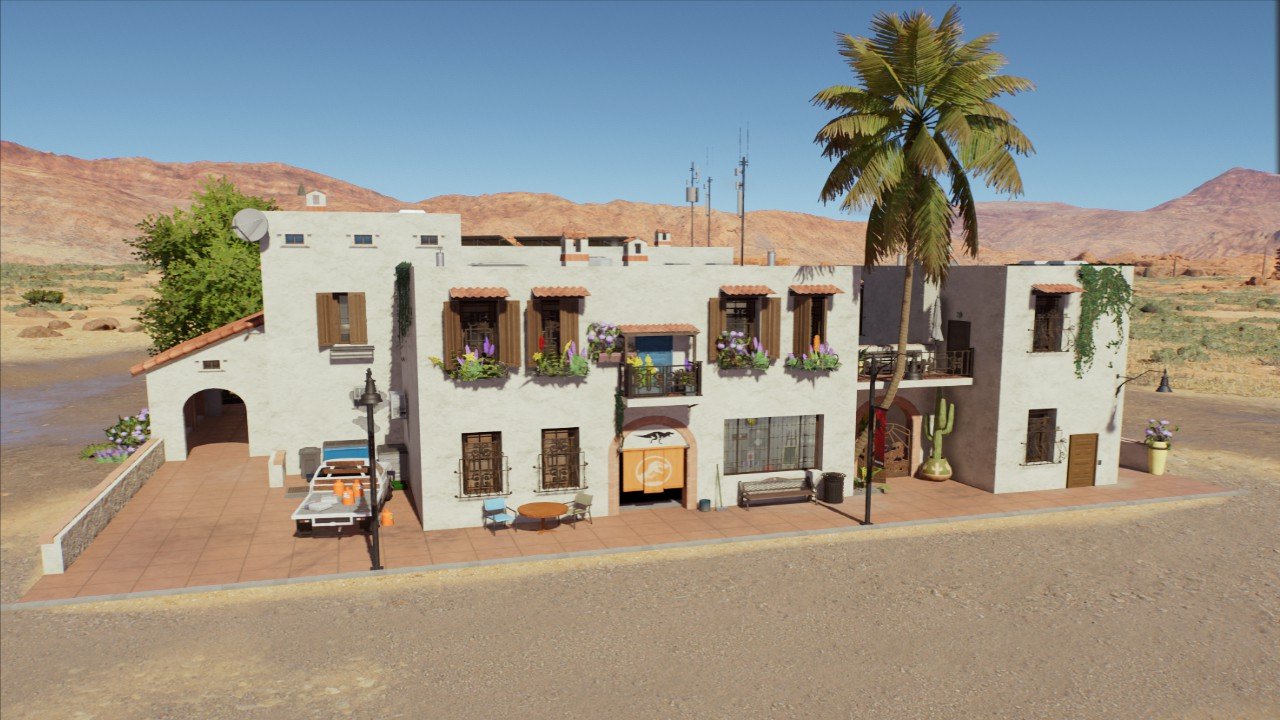 1 ESP-HOUSE (Small Shop) - Workshop - Jurassic World Evolution 3