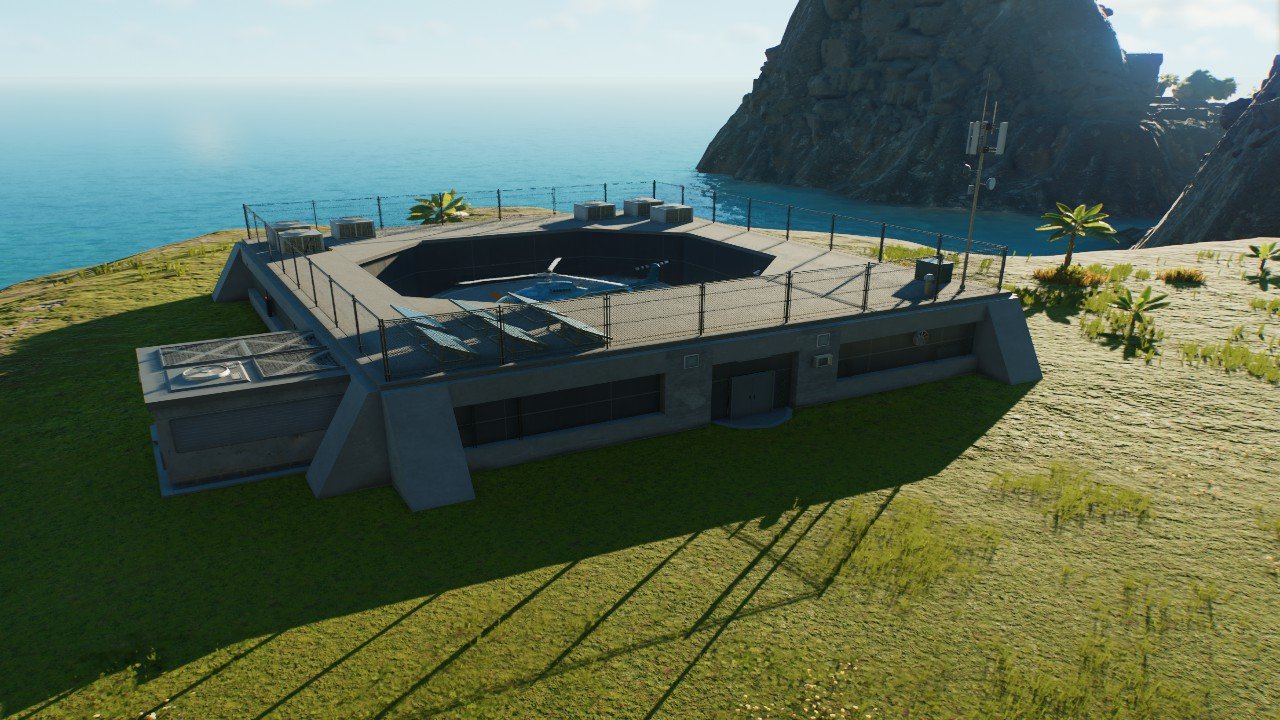 Secret Facility arrival Point - Workshop - Jurassic World Evolution 3