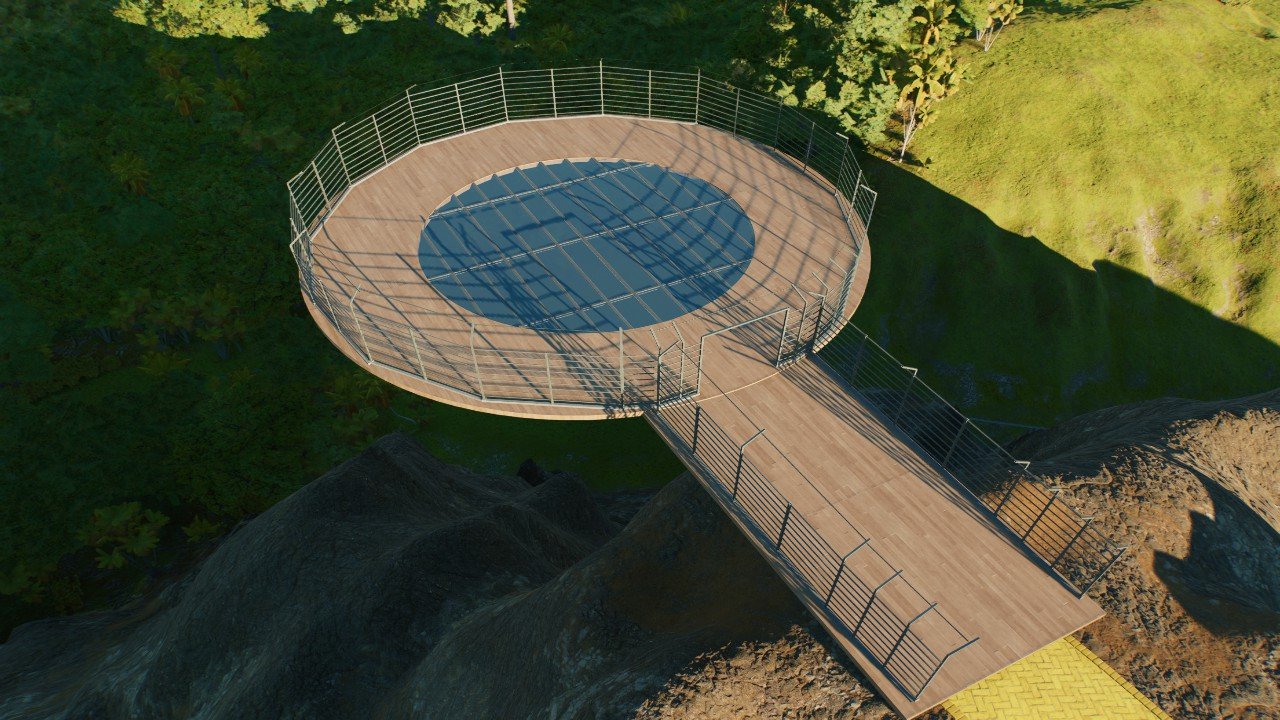 Glass floor platform - Workshop - Jurassic World Evolution 3