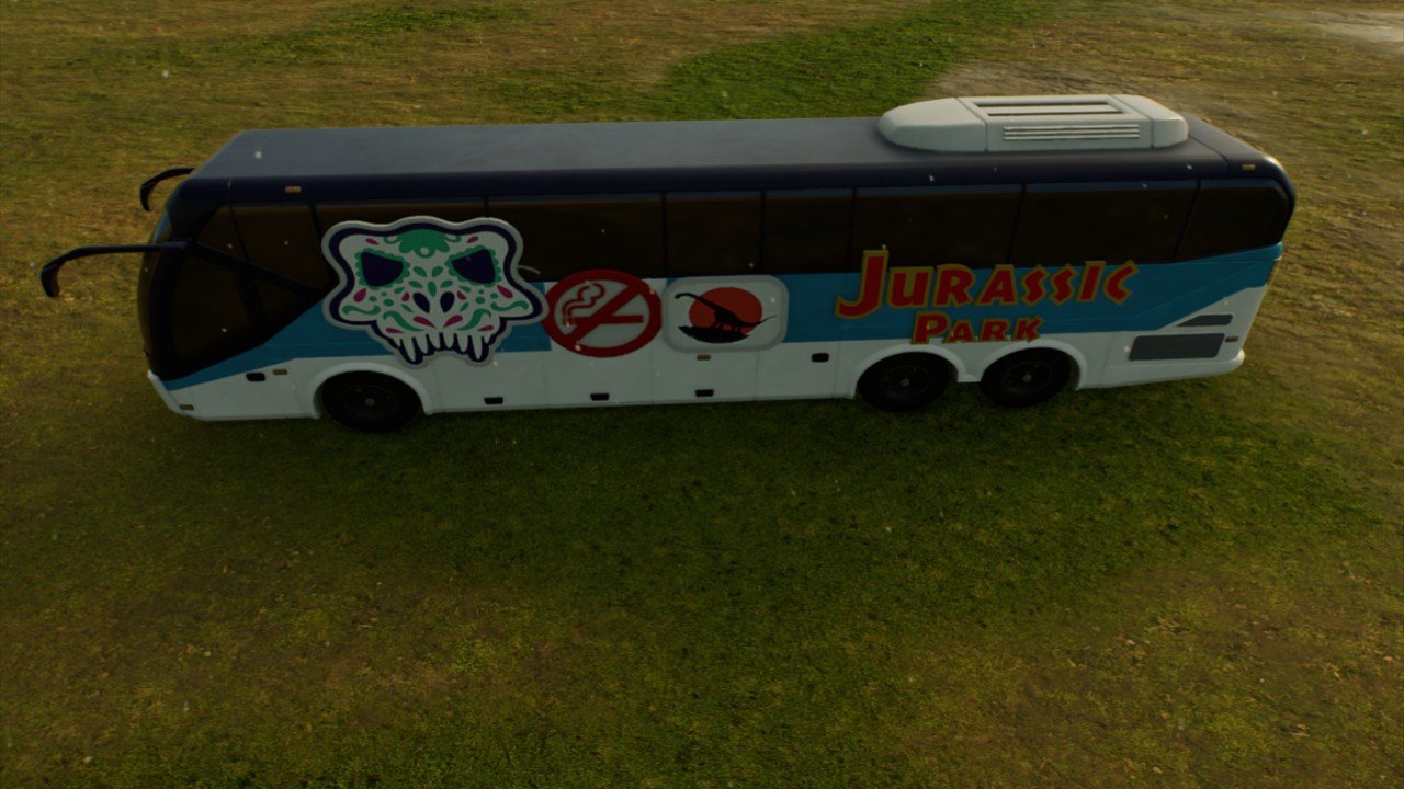 Jurassic Park Bus - Workshop - Jurassic World Evolution 3