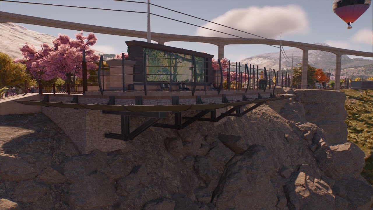 Cliff-Side Viewing Station - Workshop - Jurassic World Evolution 3