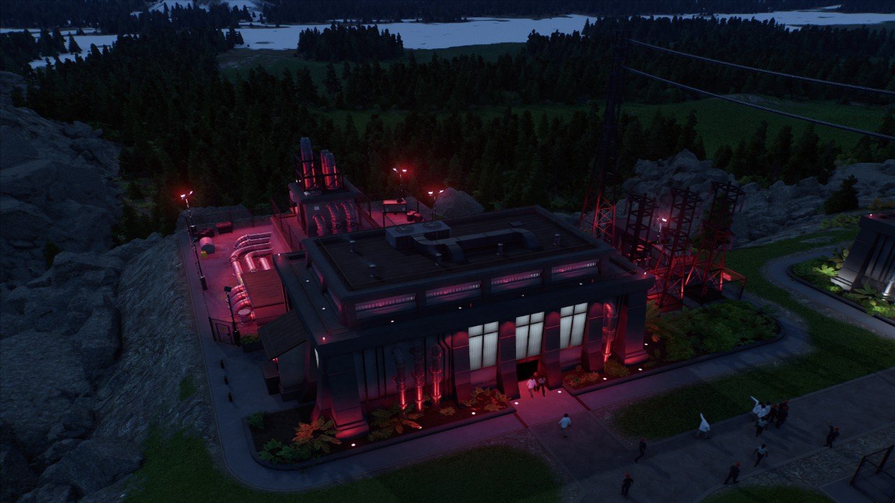 JP Small Power Plant - Workshop - Jurassic World Evolution 3