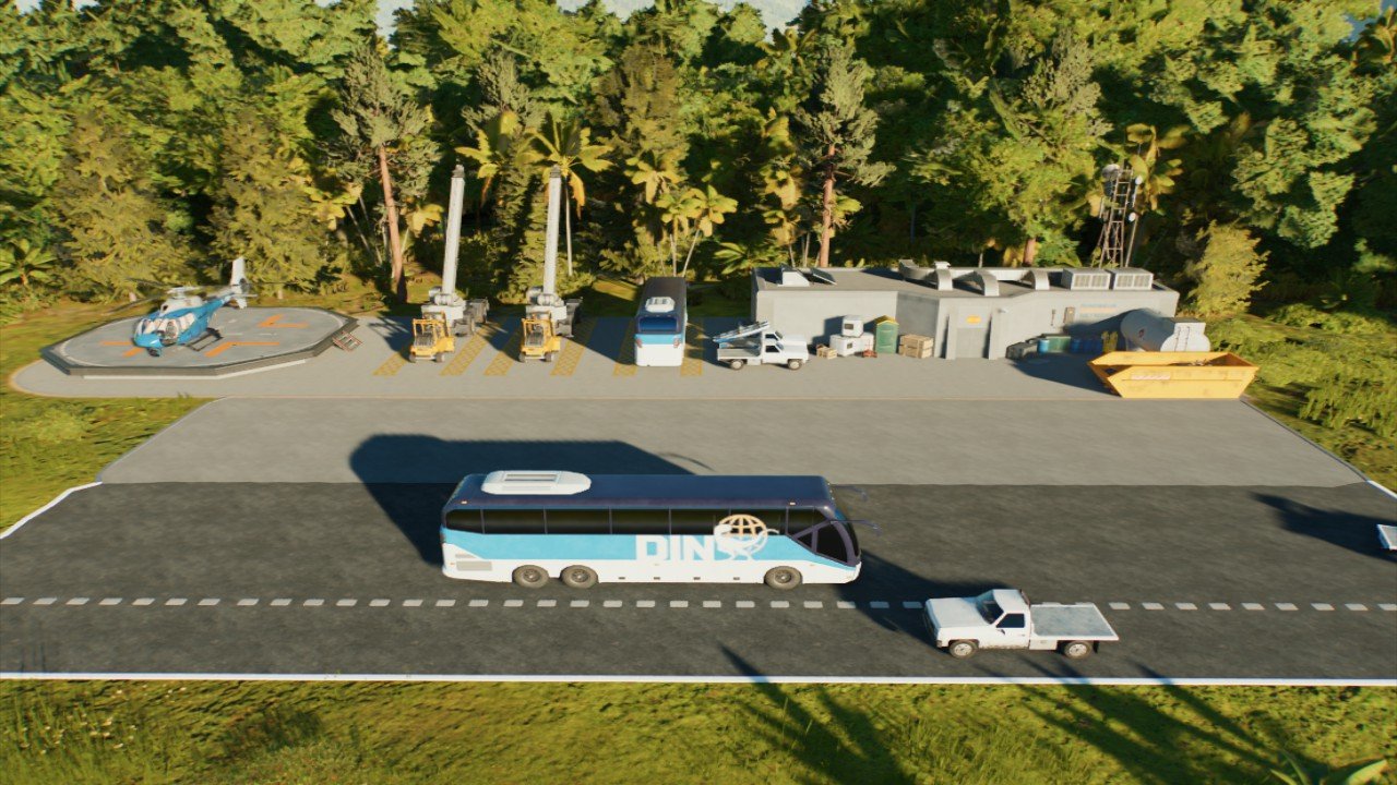 Arrival Point for Staff - Jurassic World Evolution 3 mod - Frontier ...