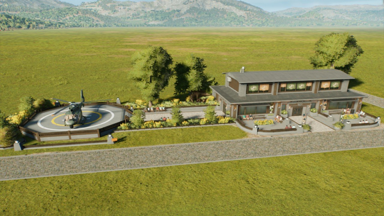 Temperate Park Arrival Point - Workshop - Jurassic World Evolution 3