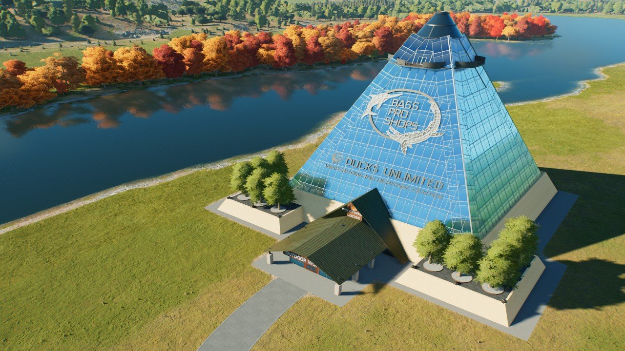 Bass Pro Shops Pyramid - Workshop - Jurassic World Evolution 3