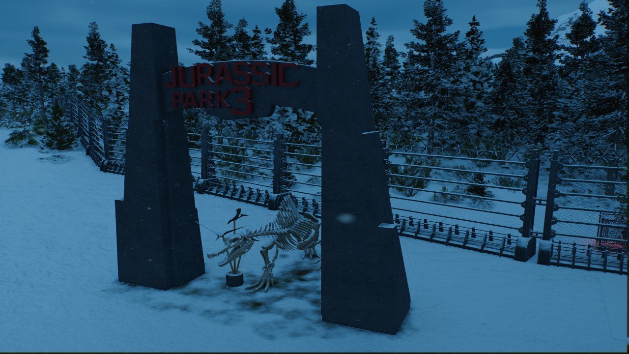 Jurassic park 3 build - Workshop - Jurassic World Evolution 3