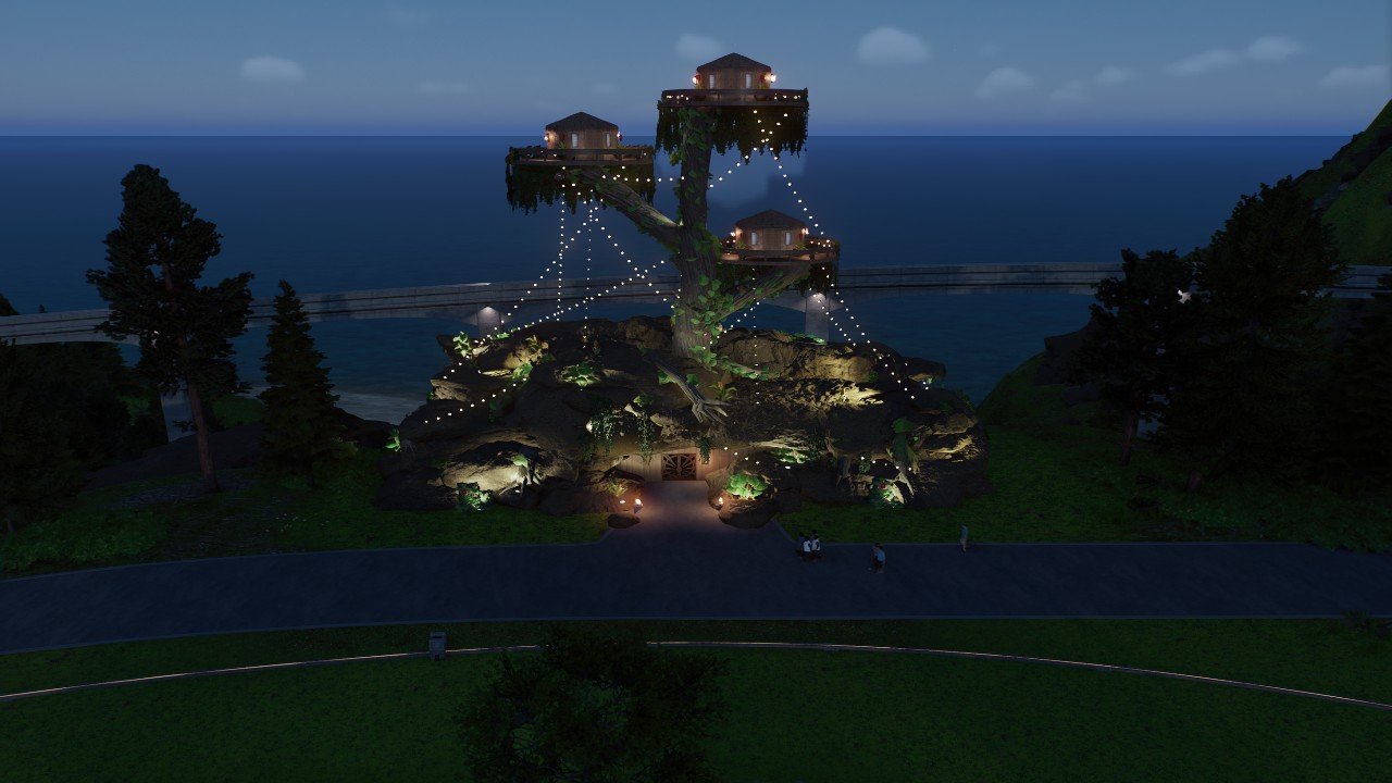 Tree House Large Hotel - Workshop - Jurassic World Evolution 3