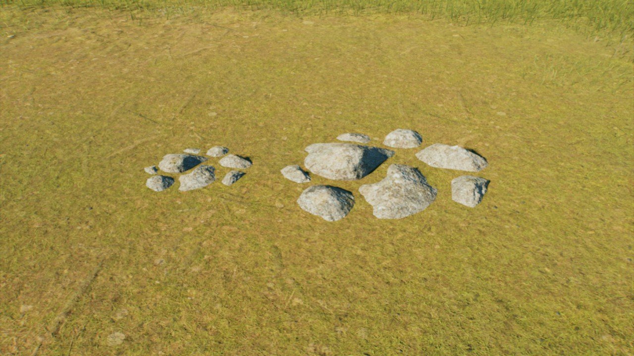 Small Dynamic Rock/Pebble C****ers - Workshop - Jurassic World Evolution 3