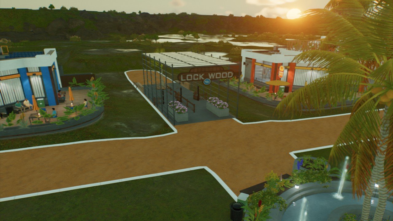 LockWood Estate entrance - Workshop - Jurassic World Evolution 3