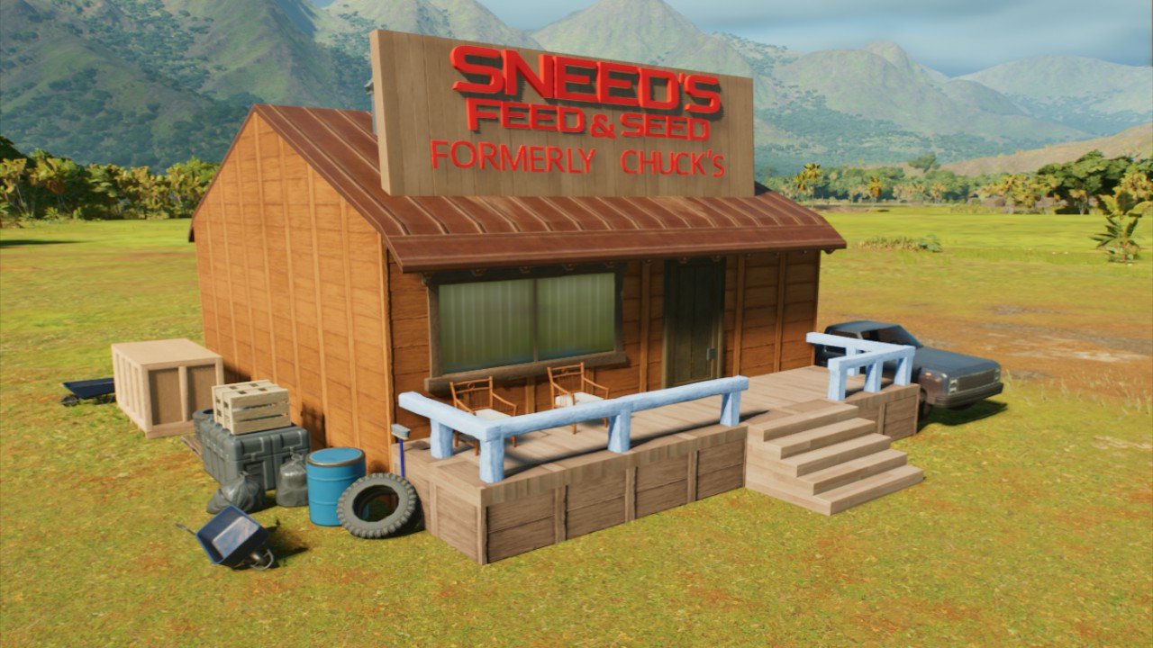 Sneed´s Feed & Seed - Workshop - Jurassic World Evolution 3