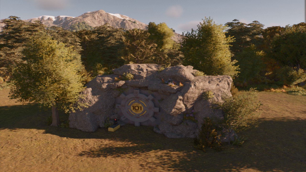 Fallout Vault-Tec Vault Decoration by Pandoozles - 创意工坊 - 《侏罗纪世界：进化 3》