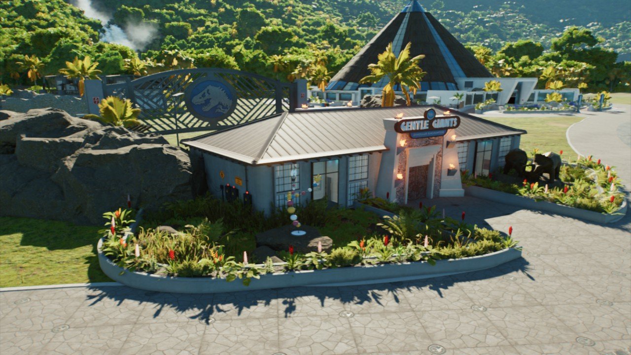 JP Themed Gentle Giants - Workshop - Jurassic World Evolution 3