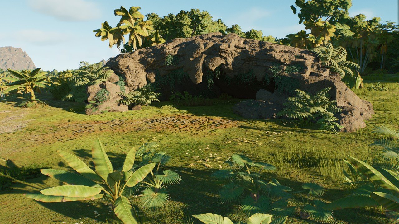 Overgrown Cave - Workshop - Jurassic World Evolution 3