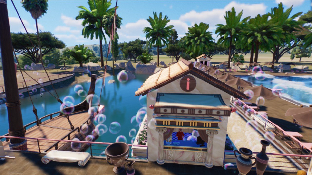 Mythology Guest Services - Workshop - Planet Coaster 2