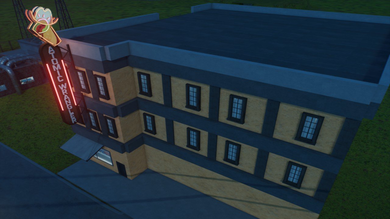 Atomic Wrangler Hotel & Casino - Workshop - Jurassic World Evolution 3