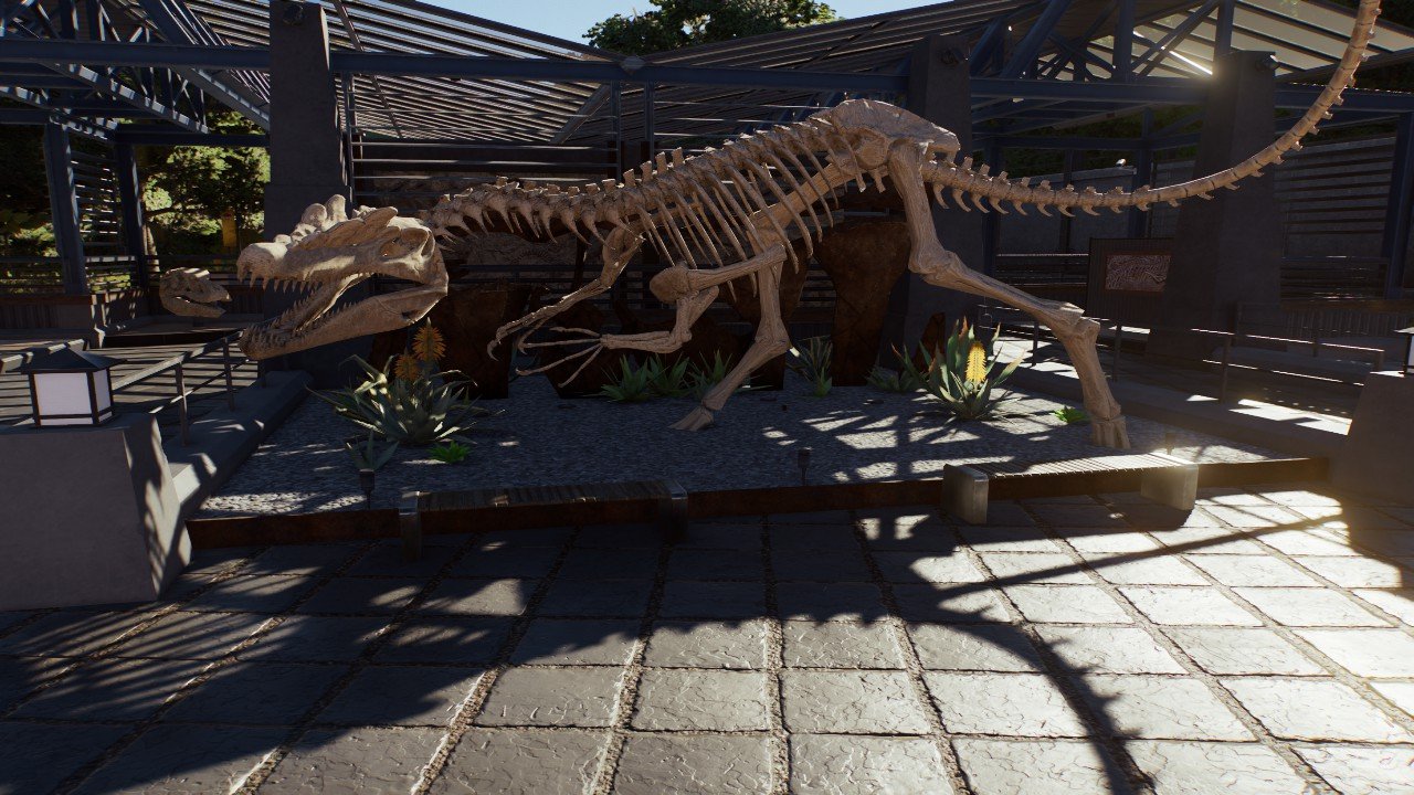 Allosaurus Skeleton - Workshop - Jurassic World Evolution 3