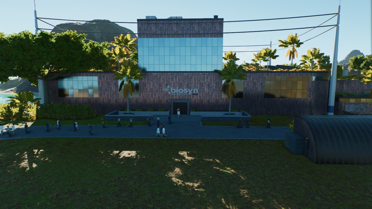 Large Biosyn power station - Workshop - Jurassic World Evolution 3
