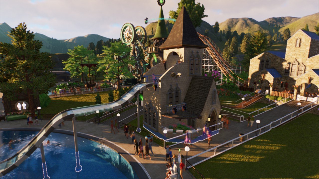 Wasserrutsche - Planet Coaster 2 mod - Frontier Workshop