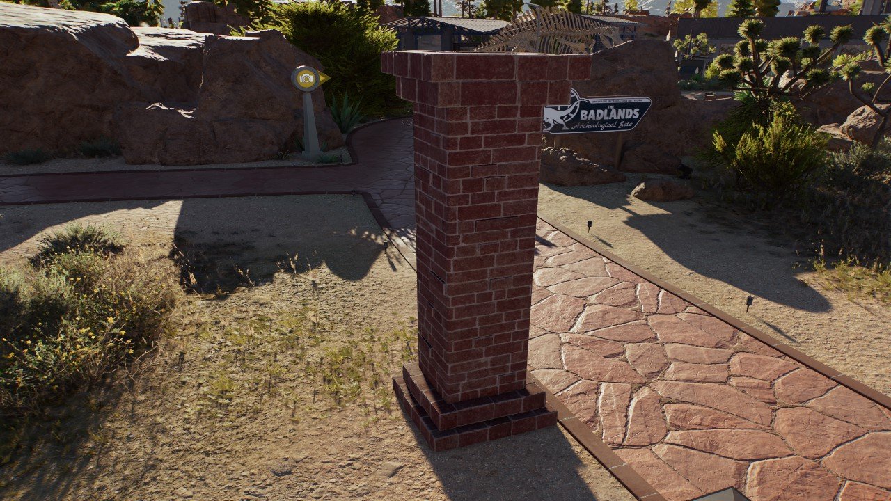 Simple Brick Column - Workshop - Jurassic World Evolution 3