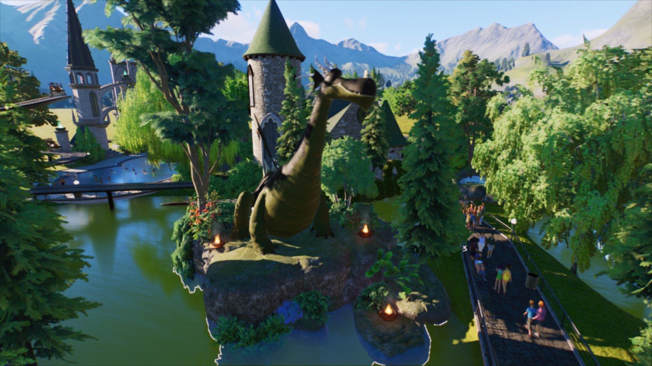 Drachenfelsen - Planet Coaster 2 mod - Frontier Workshop