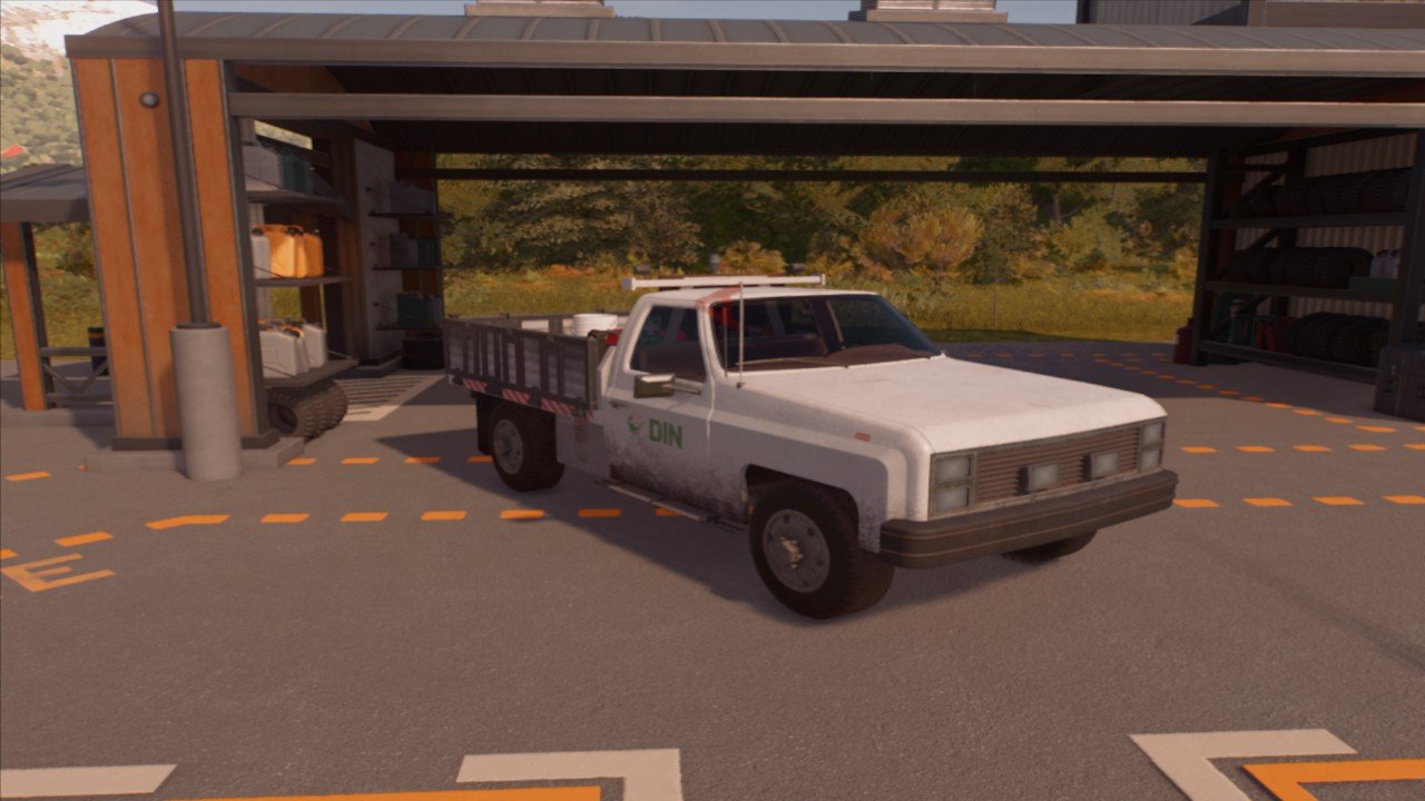 DIN Maintenance Ute (Groundskeeper) - Workshop - Jurassic World Evolution 3