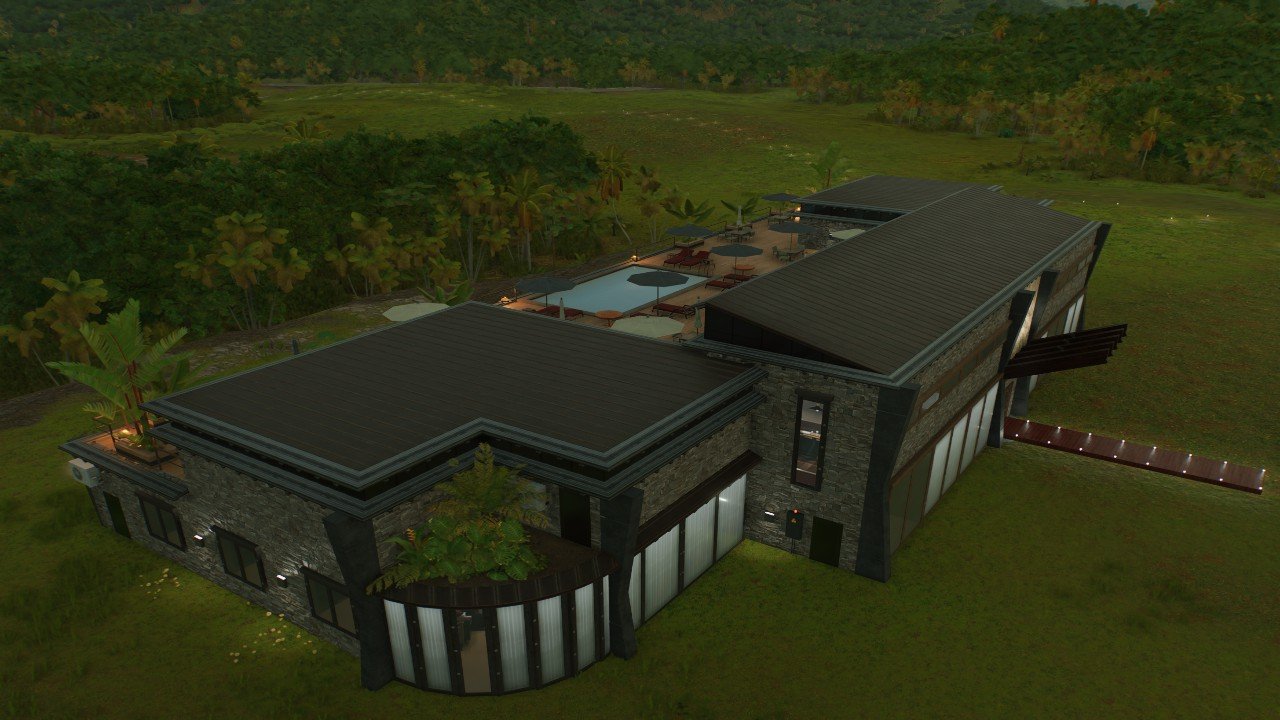 Luxury Safari Lodge - Workshop - Jurassic World Evolution 3