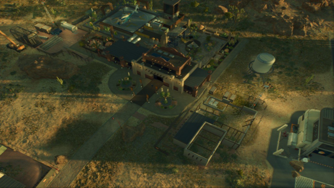 CLARK COUNTY entrance building - Workshop - Jurassic World Evolution 3