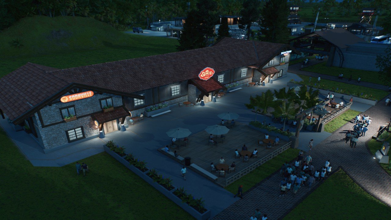 Multi Medium Amenity Area - 创意工坊 - 《侏罗纪世界：进化 3》